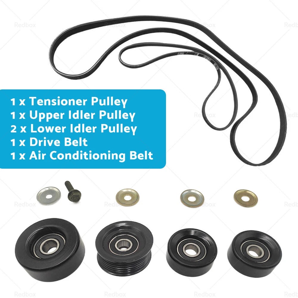 Idler & Pulley Kit for Commodore VT VX VU VY VZ V8 LS1 LS2 (1997-2007 ...